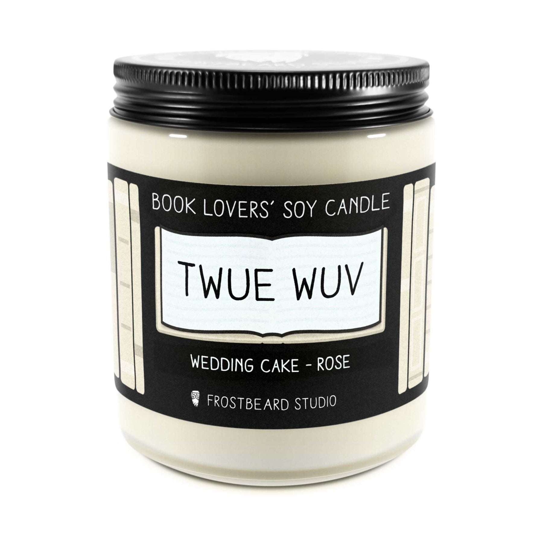 Twue Wuv︱Book Lovers' Soy Candles︱Frostbeard Studio