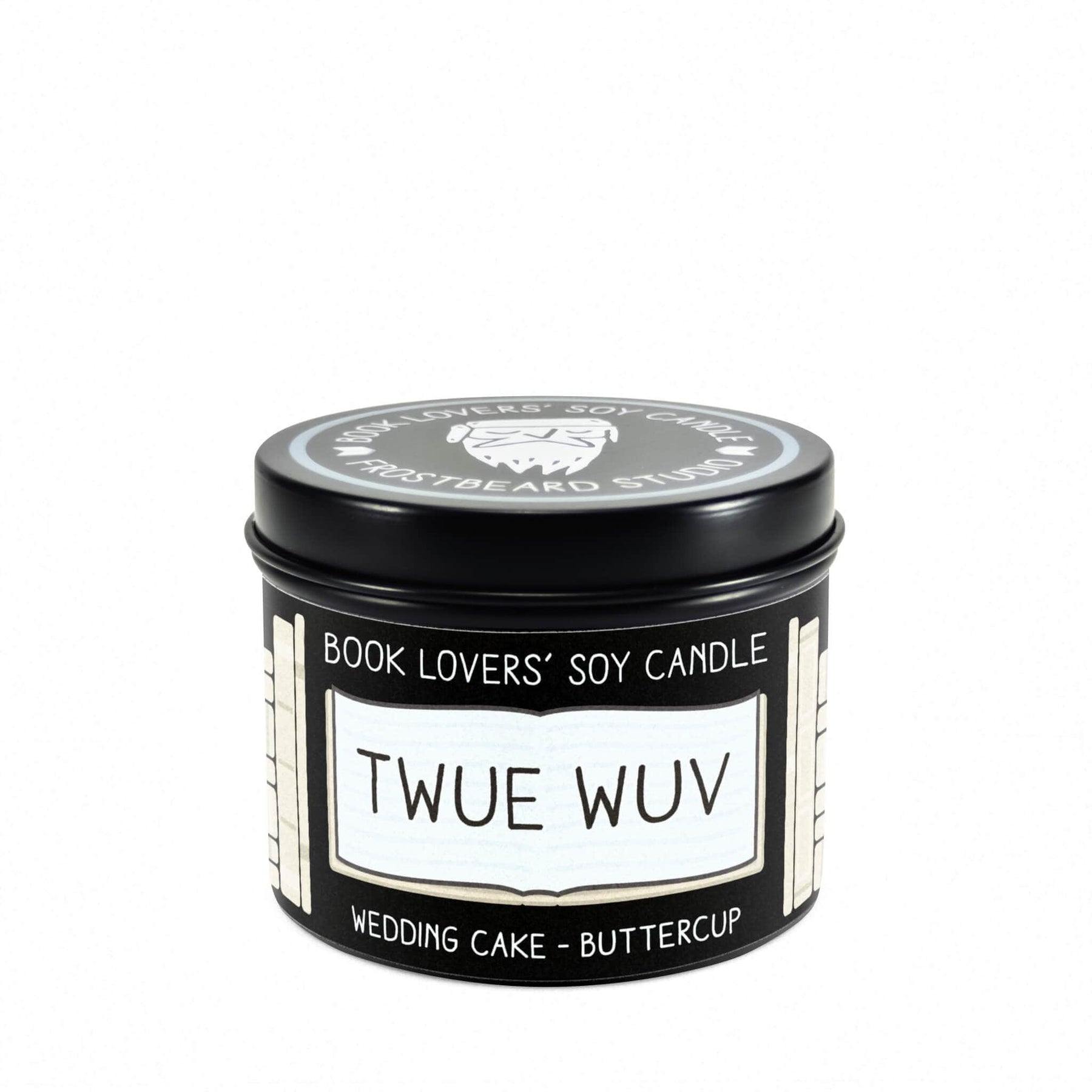 Twue Wuv︱Book Lovers' Soy Candles︱Frostbeard Studio